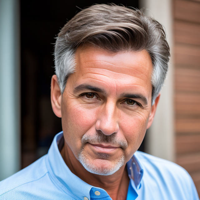 How does aging impact male fertility and reproductive health?